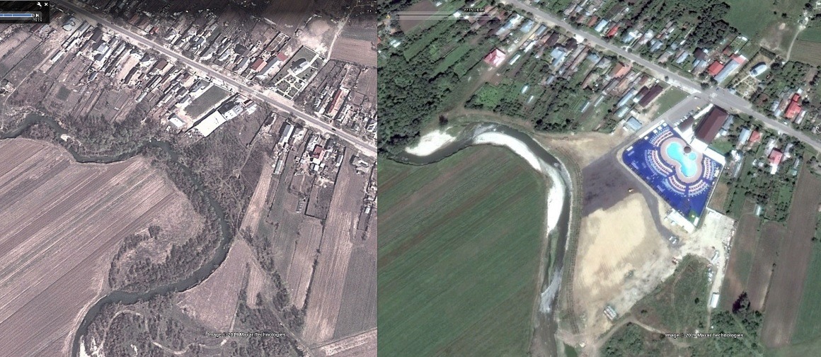 Giurgiu: Râul Neajlov, mutat cu 100 de metri pentru a face loc piscinei ...