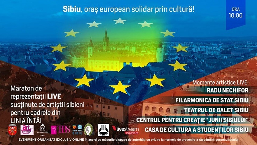 Maraton cultural online de la Sibiu, de Ziua Europei, pentru cadrele ...