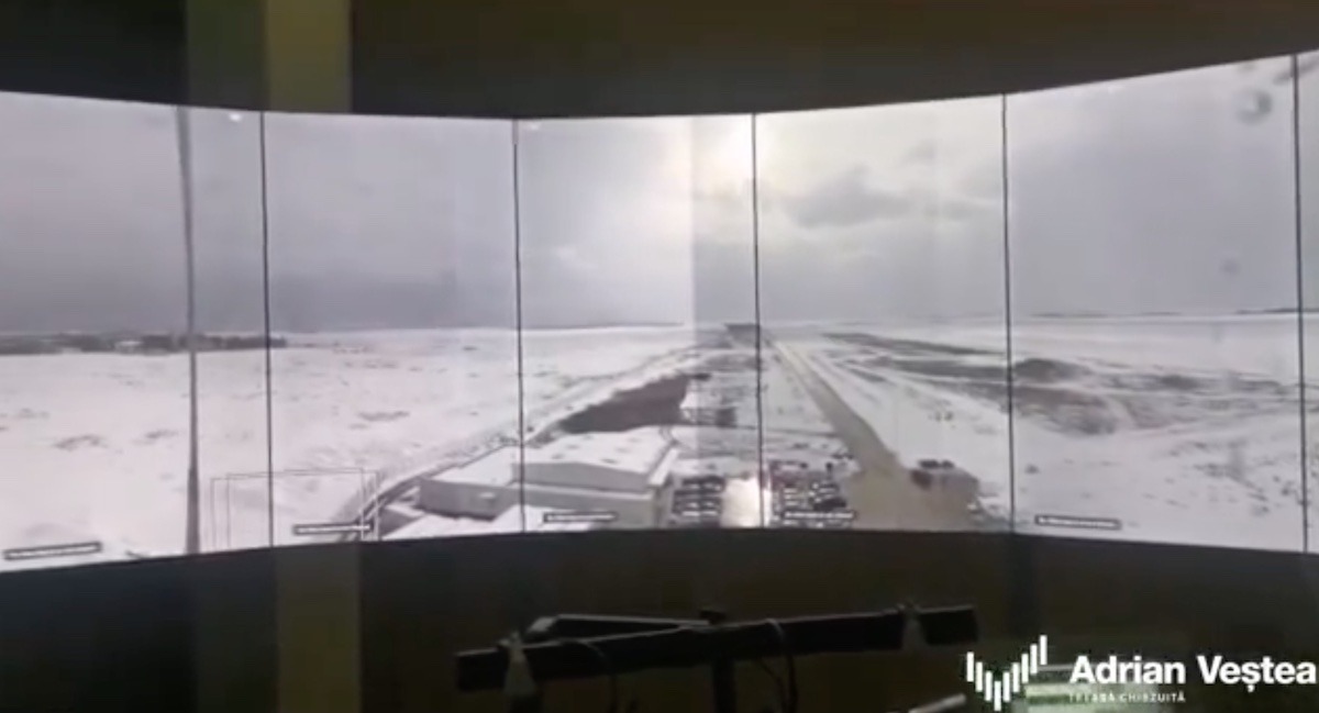 VIDEO Turnul virtual de control al Aeroportului Internațional Brașov ...