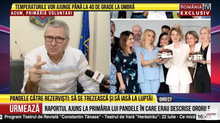 Florentin Pandele în direct la România TV: Voi știți cât am de plătit ...