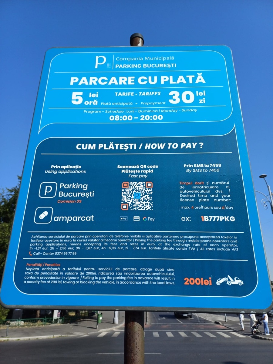 Șoferii care parchează în București se plâng că sunt suprataxaţi dacă ...