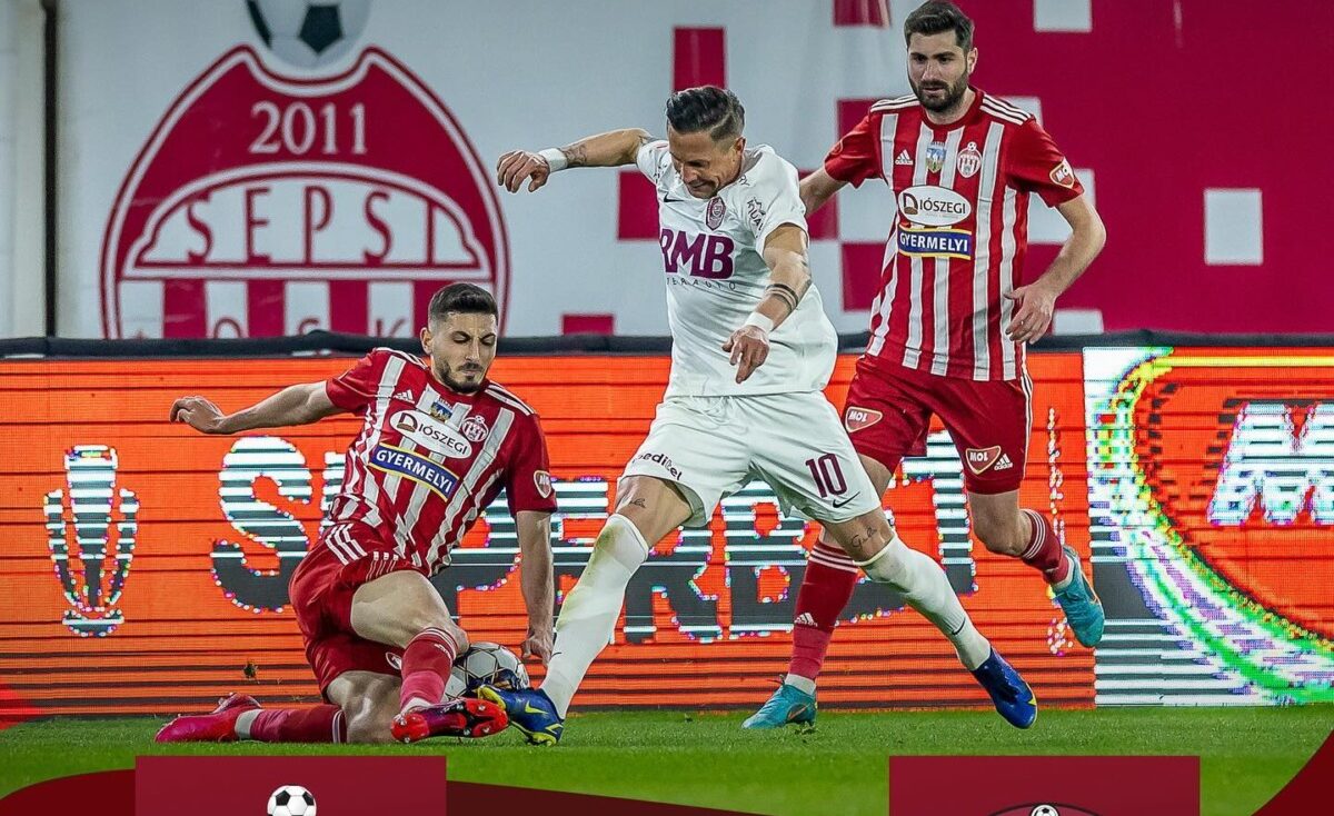 Sepsi OSK - CFR Cluj, scor 1-1, în etapa a doua din play-off-ul Superligii