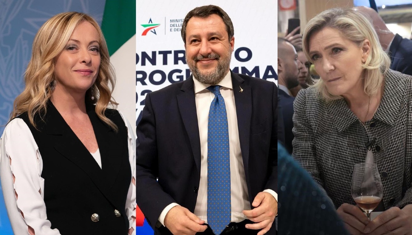 Georgia Meloni contra Matteo Salvini și Marine Le Pen – o falie ...
