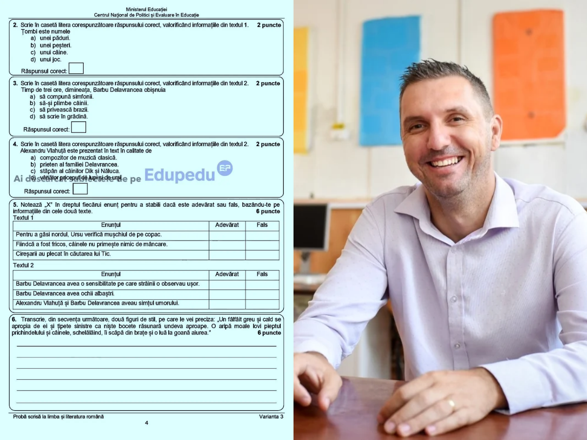 Evaluarea Națională 2024. Rezolvarea subiectelor la limba română făcută ...