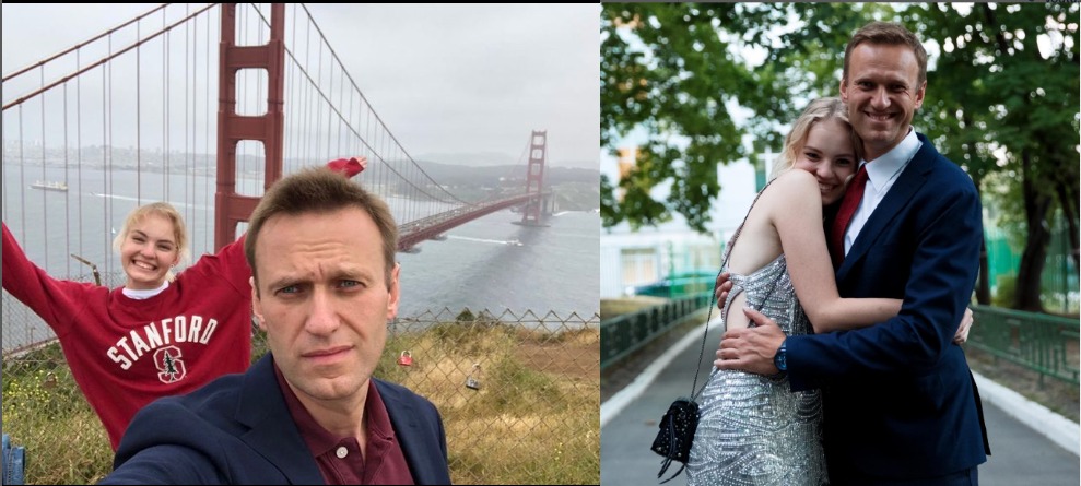 Dasha, fiica lui Navalnîi, lucrează pentru campania Kamalei Harris ...