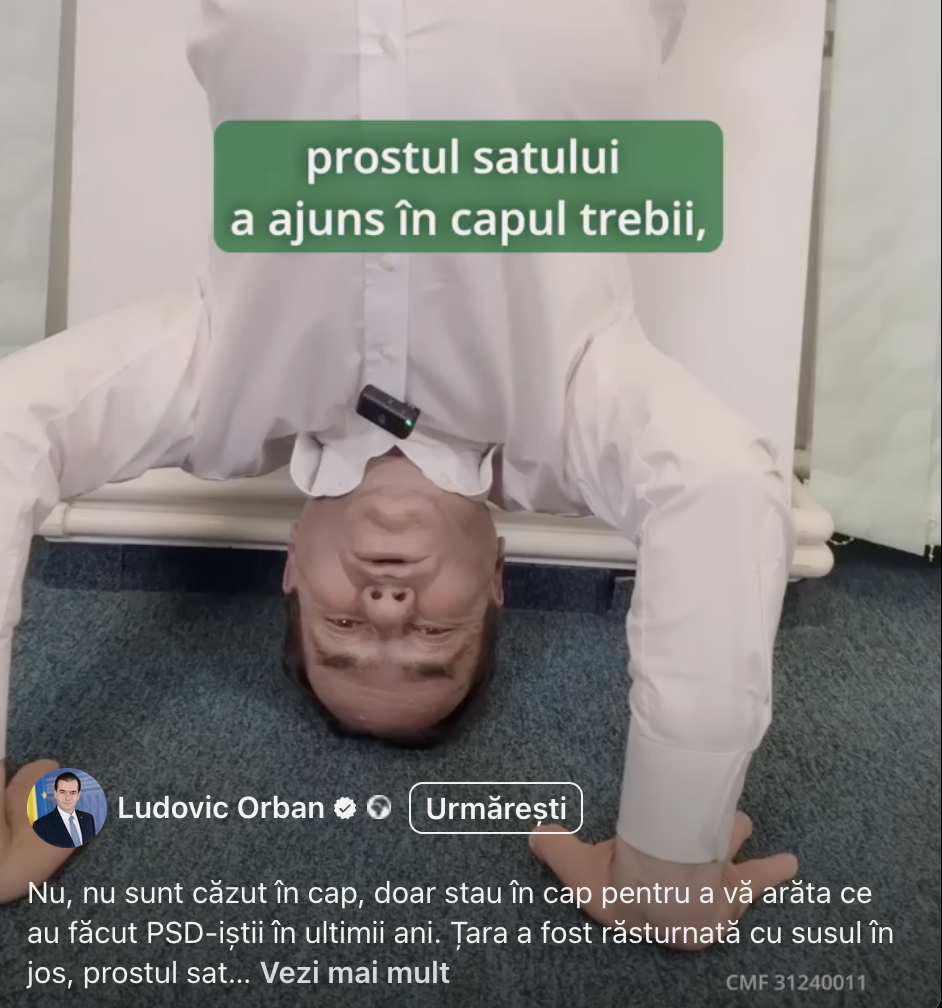 VIDEO Sarea și piperul campaniei electorale / Ludovic Orban s-a filmat ...