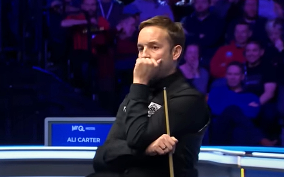 Ali Carter, după înfrângerea cu Ronnie O'Sullivan de la CM de snooker ...