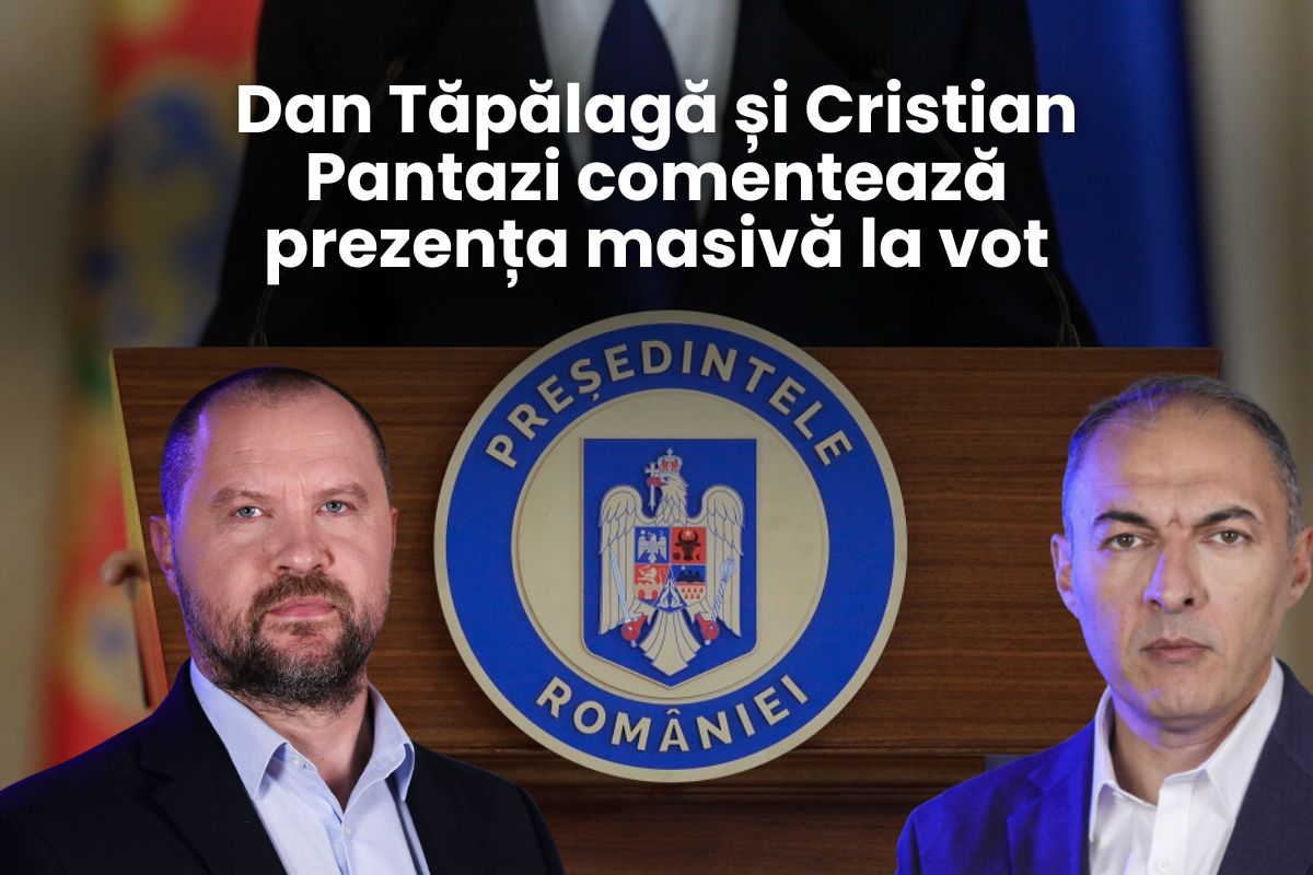 Jurnaliștii Dan Tăpălagă și Cristian Pantazi au comentat live de la ora ...