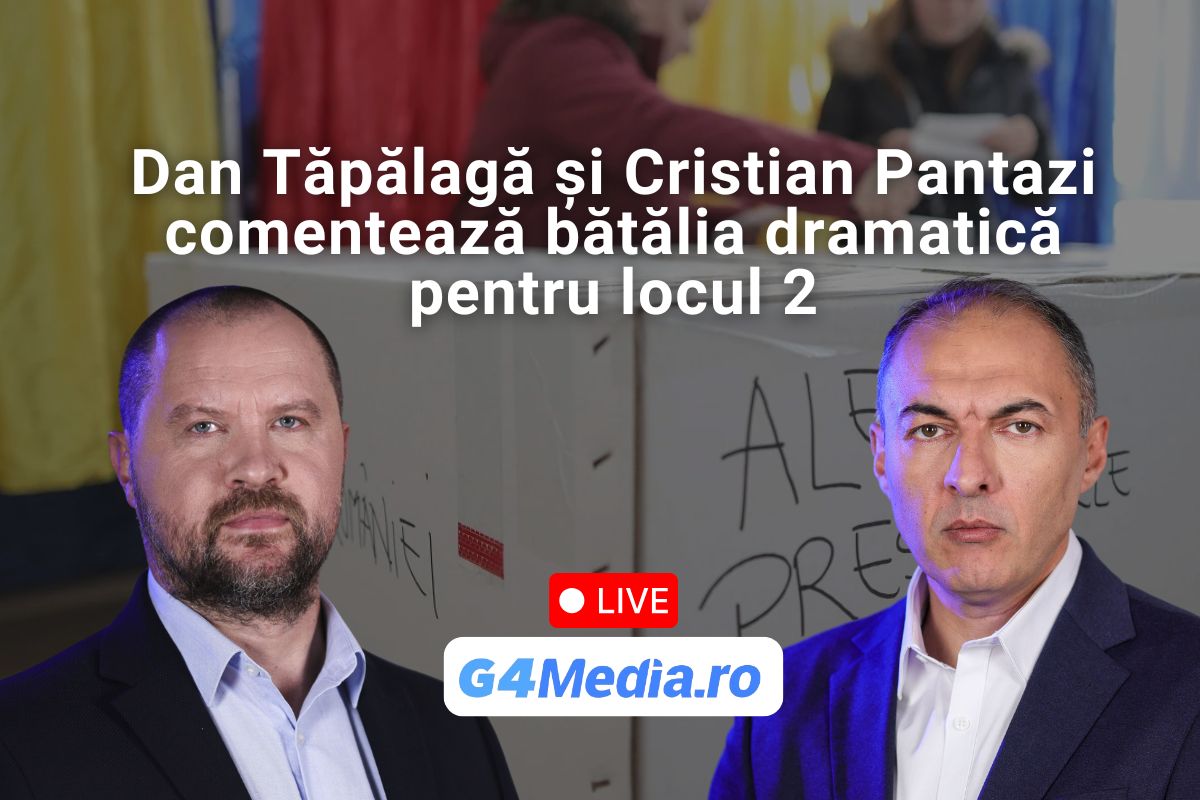 Bătălie dramatică pentru locul doi. Jurnaliștii Dan Tăpălagă și ...