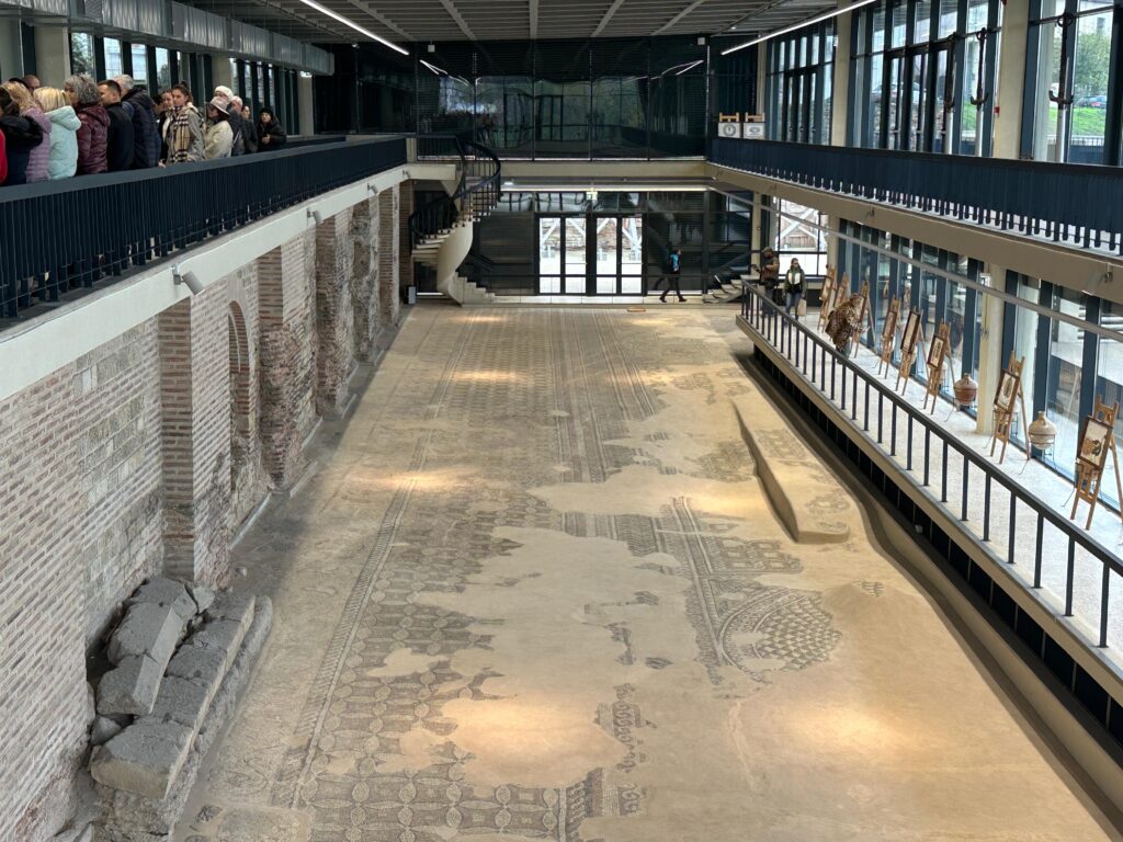 VIDEO Edificiul Roman cu Mozaic din Constanța a fost deschis