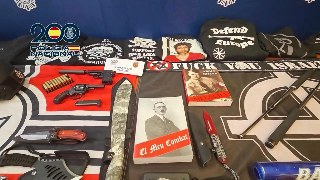 O celulă a grupării neonaziste ”The Base” destructurată în Spania