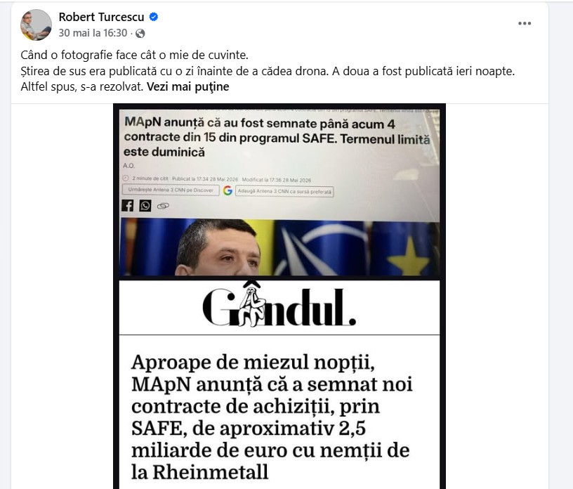 Postări fake și acuzații fără probe despre drona din Galați, viralizate ...